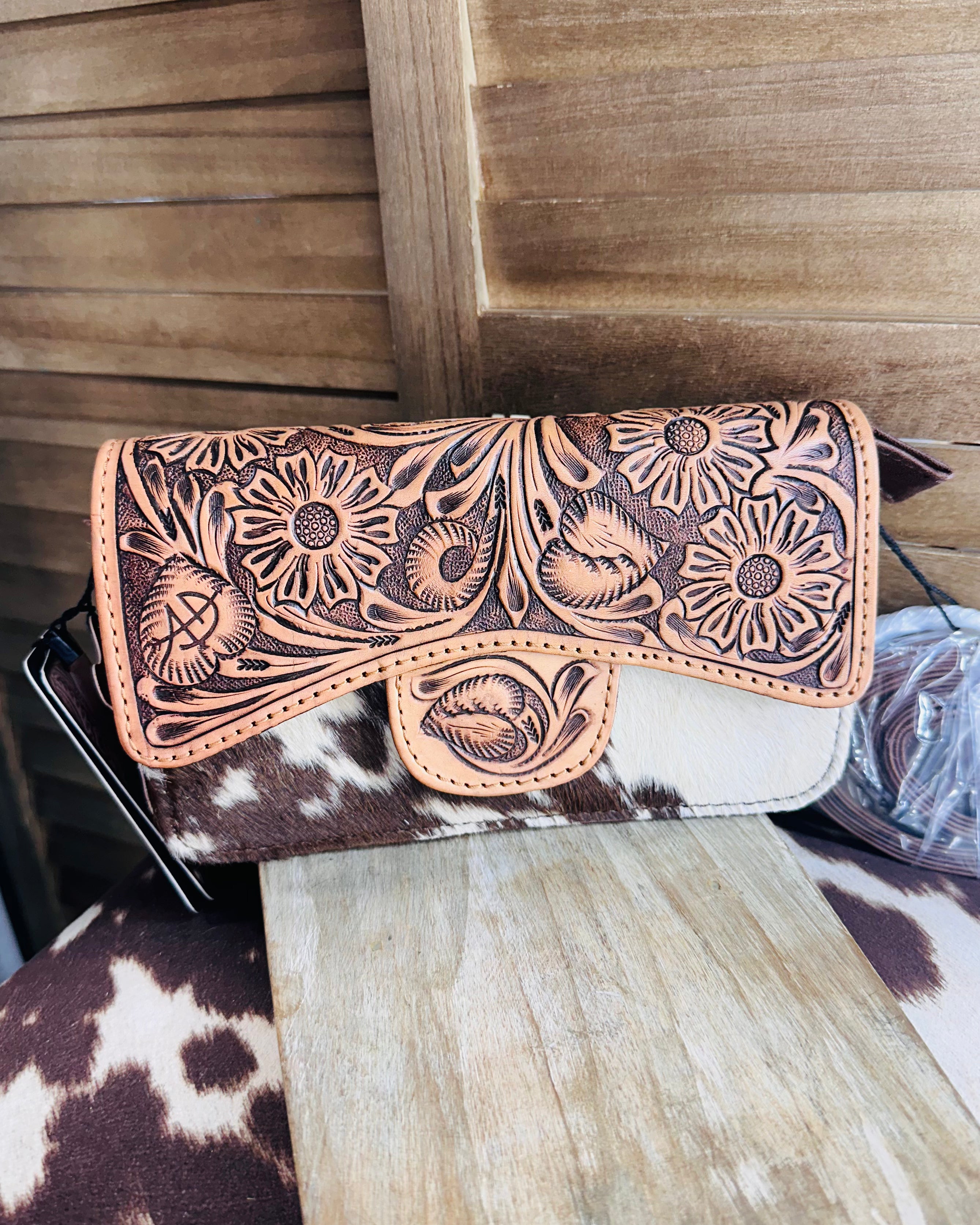Mini Tooled Crossbody * Hide will vary – My Pretty in Pink