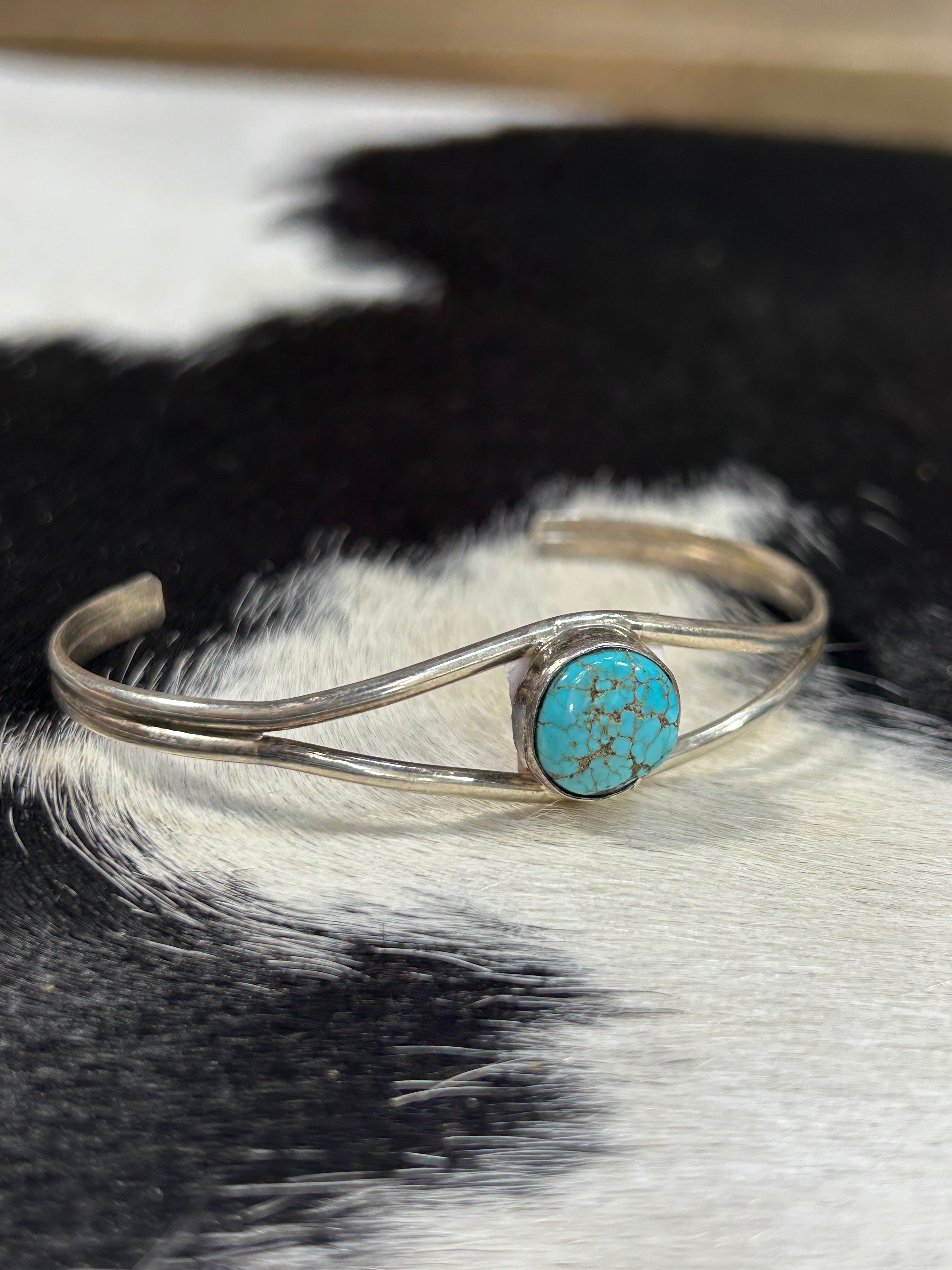 Kingman Single Stone Cuff *Native – My Pretty in Pink